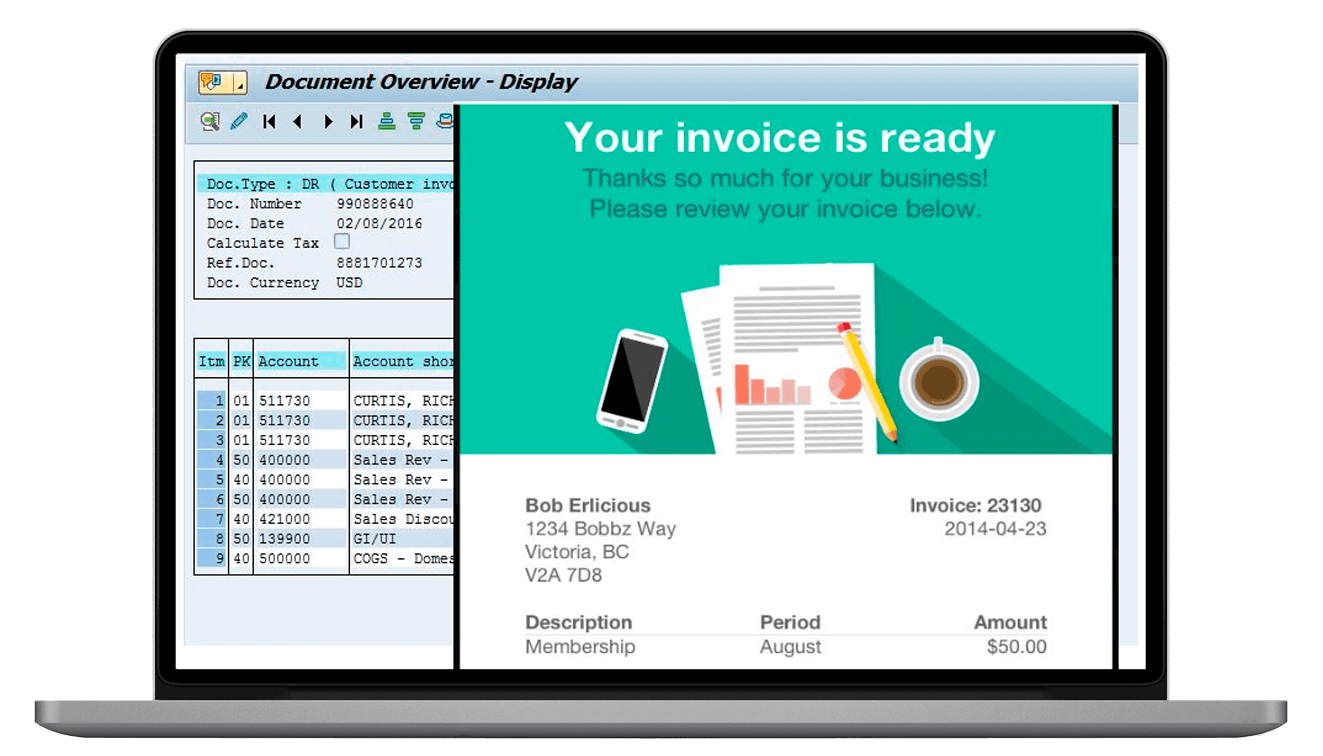 Recurring Billing and Payments for SAP