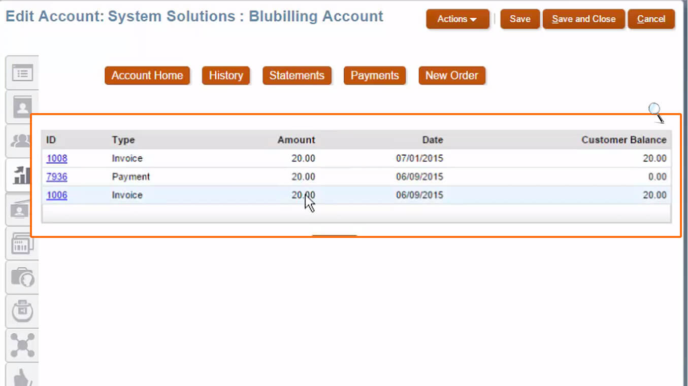 Oracle Subscription Billing Integration